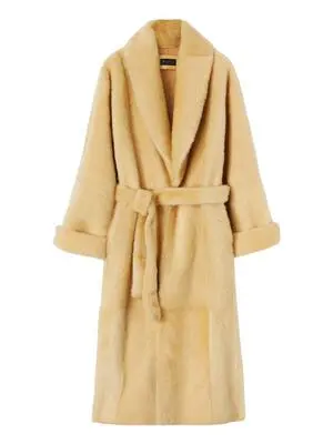 Loro Piana Loro Piana Long-Sleeved Lapel Coat No
