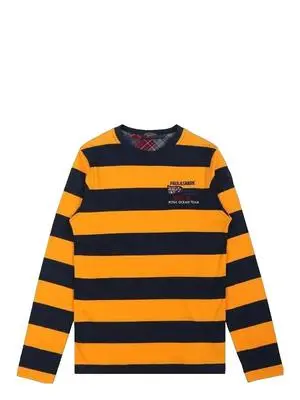 PAUL  SHARK Round Neck Striped T-shirt