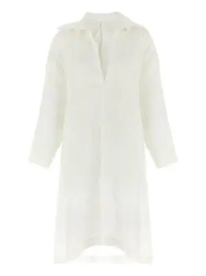 Issey Miyake Issey Miyake White Hemp Dress No