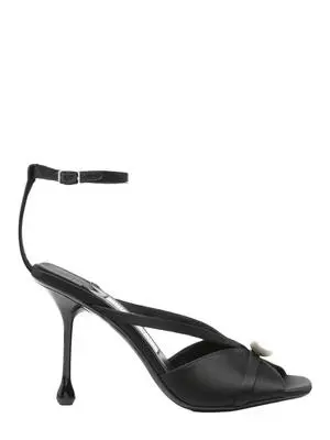 JIMMY CHOO Stiletto Slingback Sandals - Black
