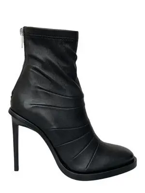 ANN DEMEULEMEESTER Ann Demeulemeester Stiletto Heel Ankle Boots With Back Zipper