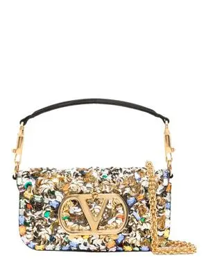 VALENTINO Valentino Loco Embellished Shoulder Bag
