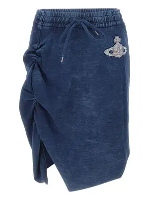 VIVIENNE WESTWOOD Vivienne Westwood Asymmetrical Draped Skirt