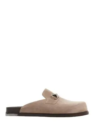 FERRAGAMO Gancini Mule - Grey