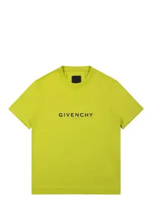 Givenchy Logo Printed Crewneck T-shirt - Green