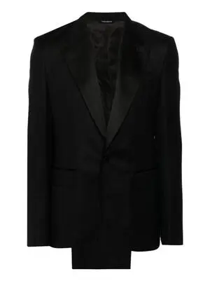 Dolce & Gabbana Dolce Gabbana Single-breasted Tuxedo Suit - Black