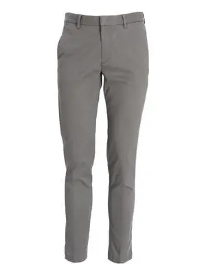 Hugo Boss Straight Leg Casual Pants - Gray