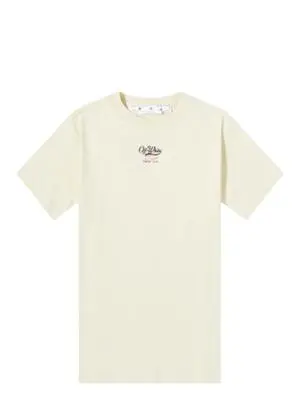 Off-White Surf Script Logo T" T-shirt - White