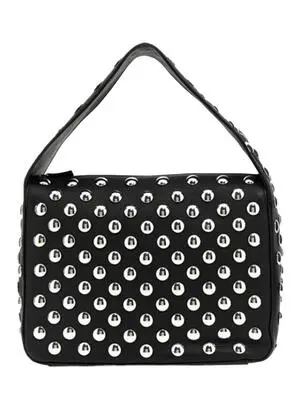Khaite Elena Studded Small Shoulder Bag - Black