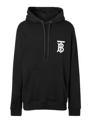 Burberry Monogram Hoodie - Black