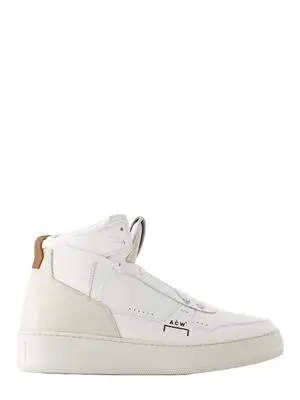 A-COLD-WALL* Panelled High Top Sneakers - White