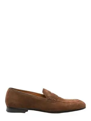 DOUCAL'S Penny Loafers - Dark Brown