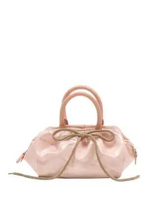 Simone Rocha Mini Pleated Handbag - Nude