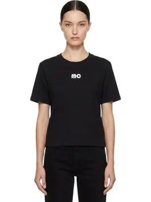 Marissa Chiara Short-sleeved Crewneck T-shirt - Black