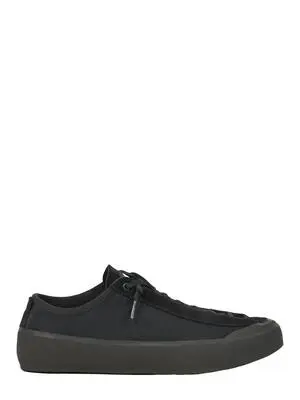 Stone Island Suede And Mesh Low-top Sneakers - Black