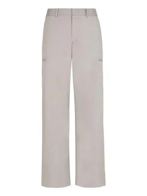 Fendi Straight-leg Cargo Trousers - Grey