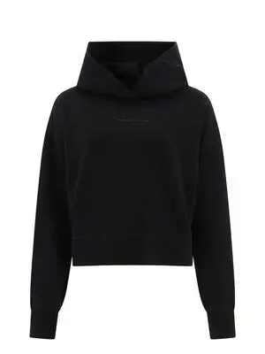 Canada Goose Logo-print Hoodie - Black