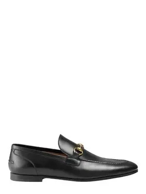 Gucci Jordaan Horsebit Loafers - Black