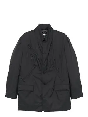 Y3 Padded Multi-pocket Jacket - Black