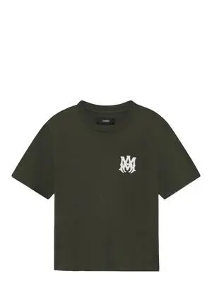 Amiri Logo-printed Crewneck T-shirt - Black