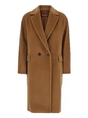 MAX MARA Max Mara Studio Cocco Double-Breasted Coat