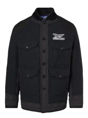 Junya Watanabe Collared Long-sleeved Casual Jacket - Black