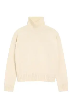 AMI Ami Paris Ami De Coeur Funnel Neck Sweater