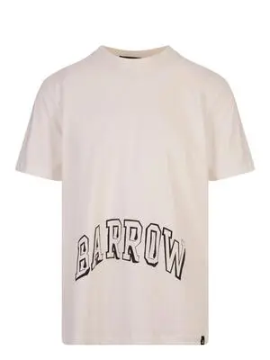 BARROW Basketball Graphic T-shirt - White