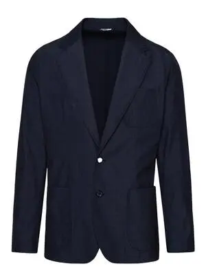 Dolce & Gabbana Dolce Gabbana Single-breasted Tailored Blazer - Black