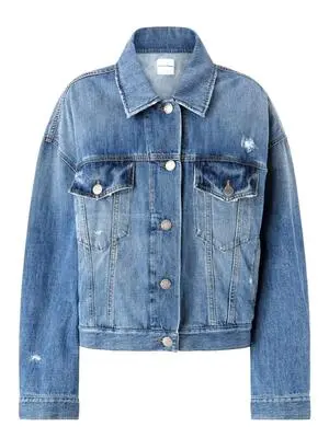 PINKO Pinko Classic Collar Denim Jacket
