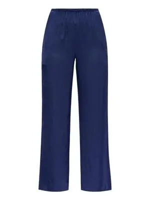 Diane Von Furstenberg Wide Leg Flowy Pants - Blue