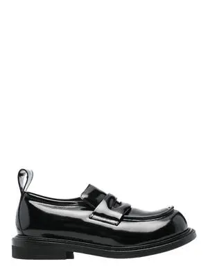 Moschino Slip-on Flat Shoes - Black