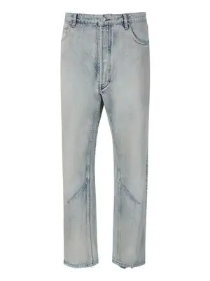 BALENCIAGA Balenciaga Distressed Straight-Leg Jeans