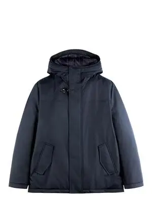 FAY Hooded Padded Jacket - Black