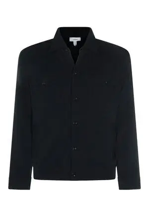 LARDINI Button-up Shirt Jacket - Black
