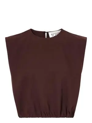 Tove Andie Sleeveless Shirt - Red