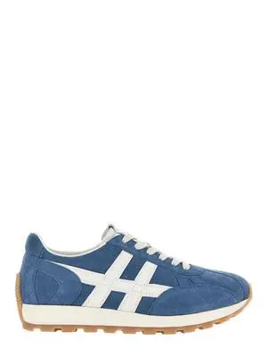 Hogan Hogan 86er Logo Patch Sneakers Light Blue