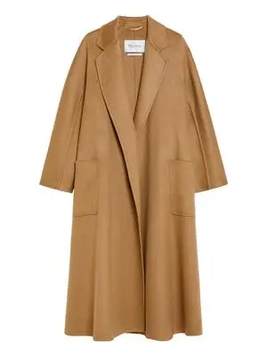 Max Mara Max Mara Ludmilla Belted Long-Sleeved Coat Camel