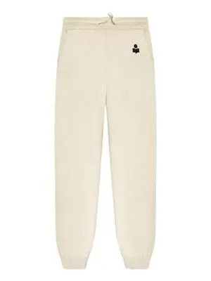 Isabel Marant Étoile Kira Drawstring Trousers - Lightgrey