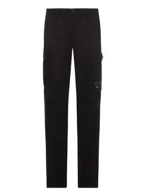 C.P. COMPANY Lens Cargo Pants - Black