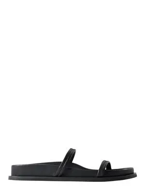 ST. AGNI ST. AGNI Strappy Leather Flat Sandals