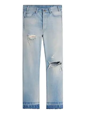 Celine Wesley Jeans In Light Wash Denim - Eastside Distressed