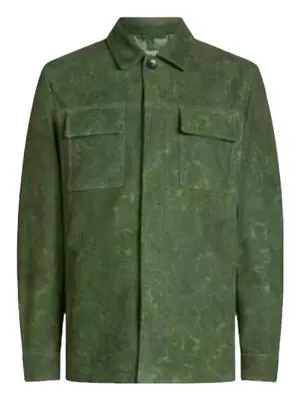Etro Paisley Print Jacket - Green