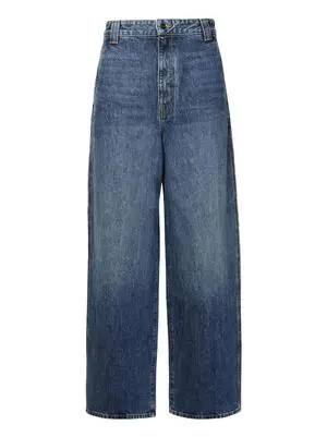 Khaite The Bacall Low-rise Jeans - Blue
