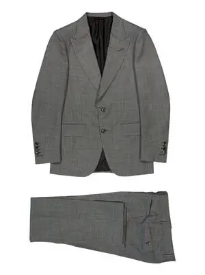 TOM FORD Tom Ford Single-Breasted Straight Leg Tailored Suit