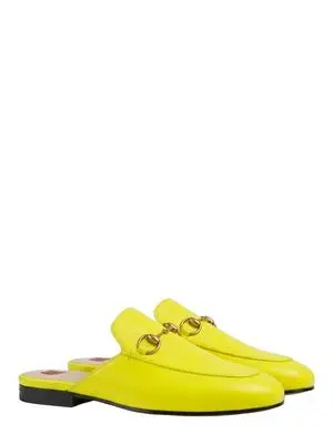 Gucci Princetown Mule - Yellow