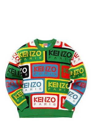 Kenzo Multi-logo Knit Jumper - Multicolor