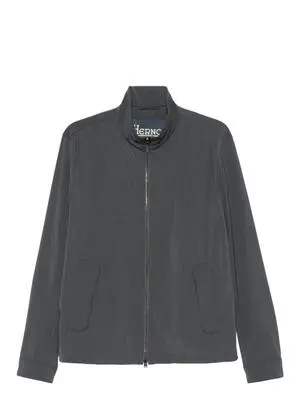 Herno Lightweight Zip-up Bomber Jacket - Black