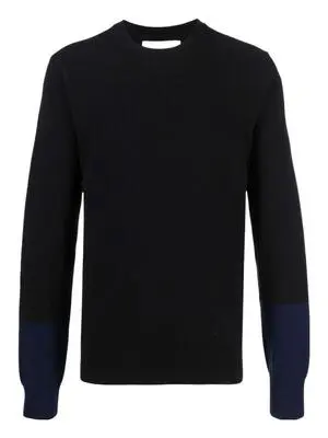 Comme Des Garçons Long-sleeved Sweater - Black