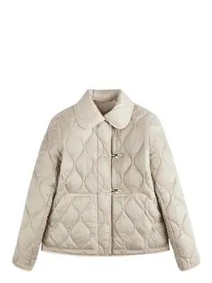 FAY 3-ganci Quilted Technical Fabric Jacket - Light Brown